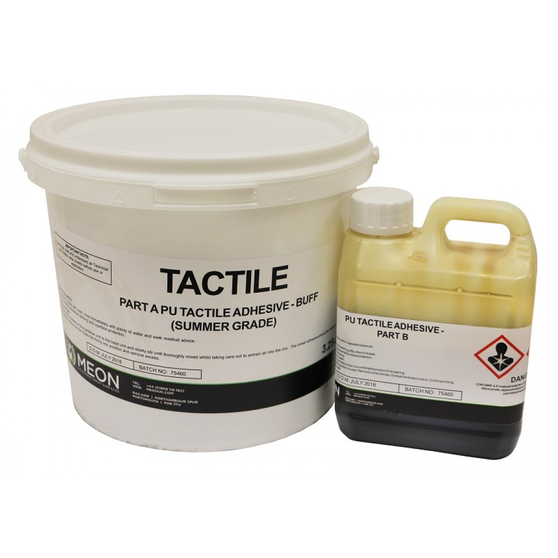 Tactile Blister tile adhesive