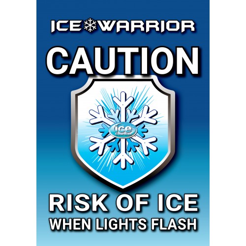 Ice Guardian ice warning signs