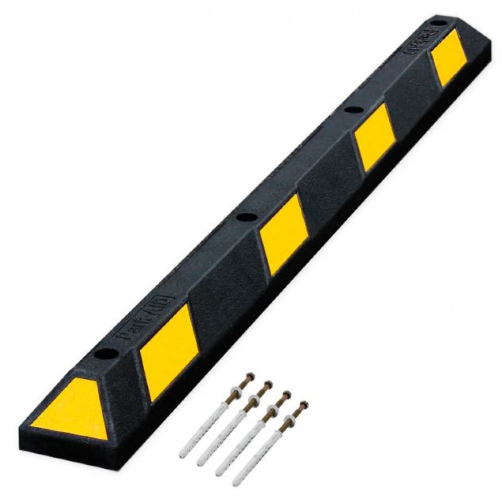 Rubber wheel tyre stop