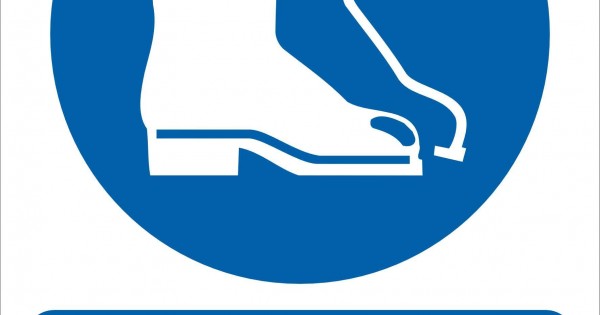 Mandatory Signage - Protective Footwear