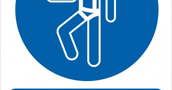 Mandatory Signage - Safety Harness