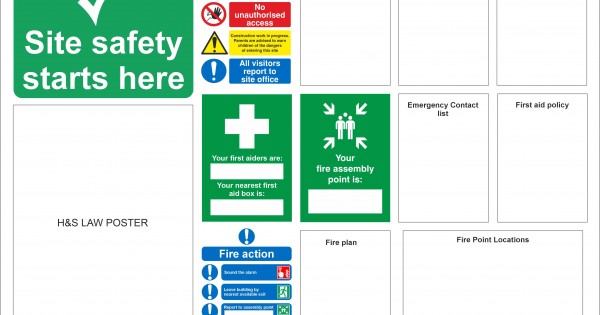 Site Safety Notice Board