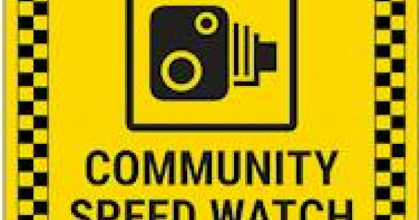 Temporary Speedwatch sign - rectangular