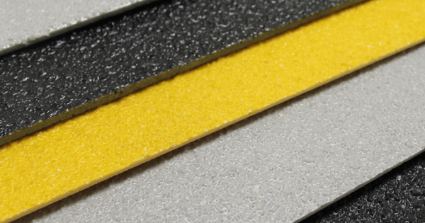 Anti slip safety surface