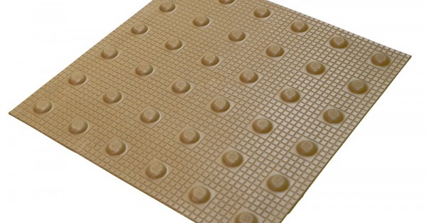 Tactile blister paving tiles. Tac Tiles - 400mm x 400mm Pack of 10